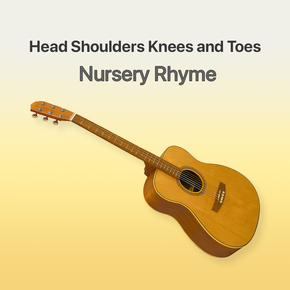 Head Shoulders Knees and Toes Guitar Tab – Easy PDF Download